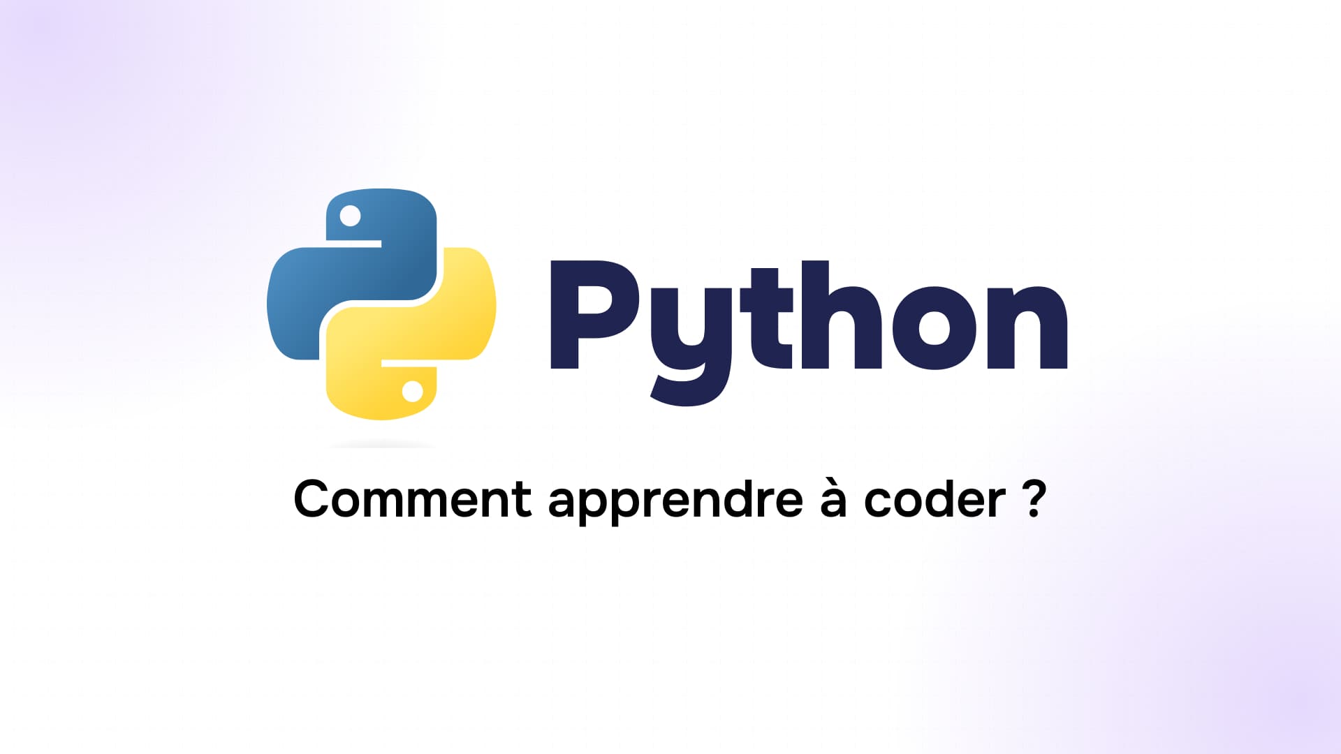 Comment apprendre à coder avec Python
